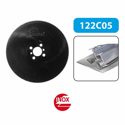 Fraise scie Leman 122c05, fraise scie inox, lame fraise scie pour inox ...
